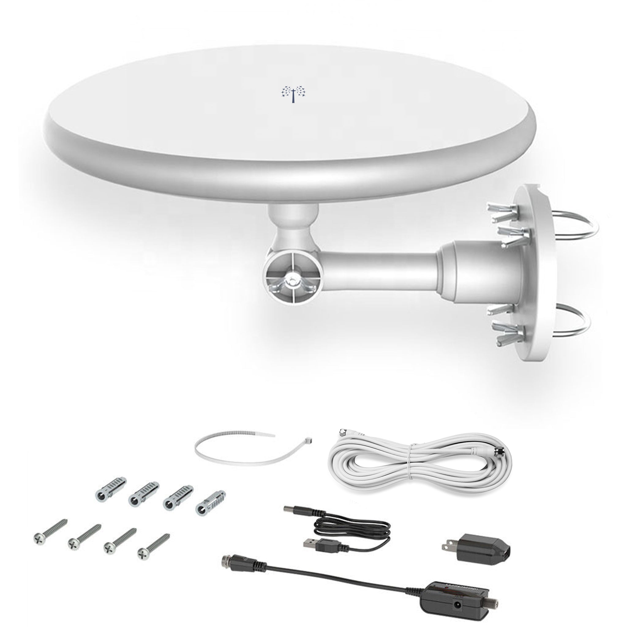 Cordless Magic™ - 2024 Edition Premium HDTV Amplified Indoor Antenna